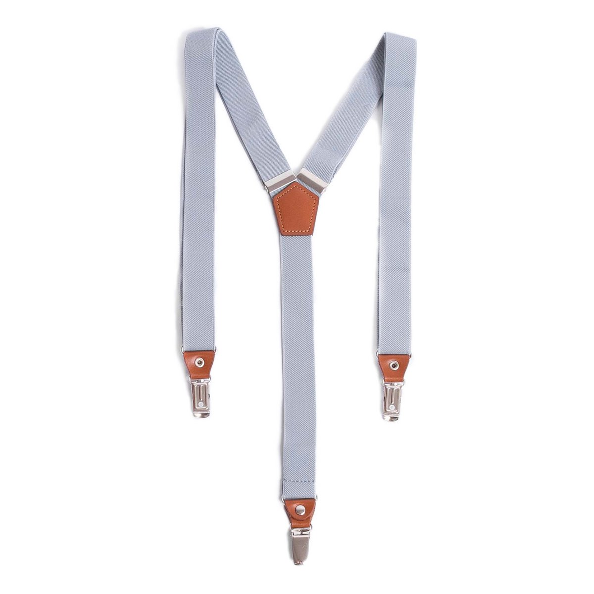 Grey Groomsmen Suspenders | Groomsman Gear