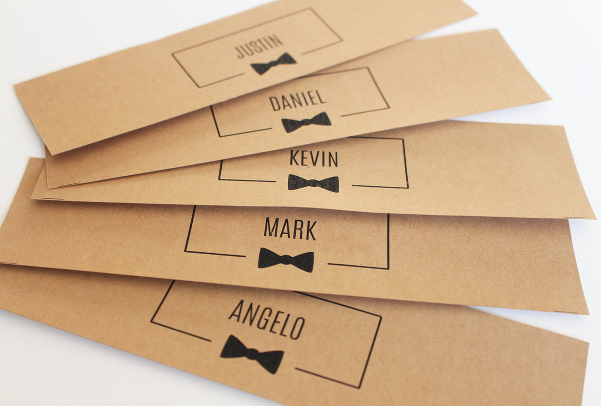 Personalized Sock Labels For Groomsmen Socks or Gifts – Groomsman Gear
